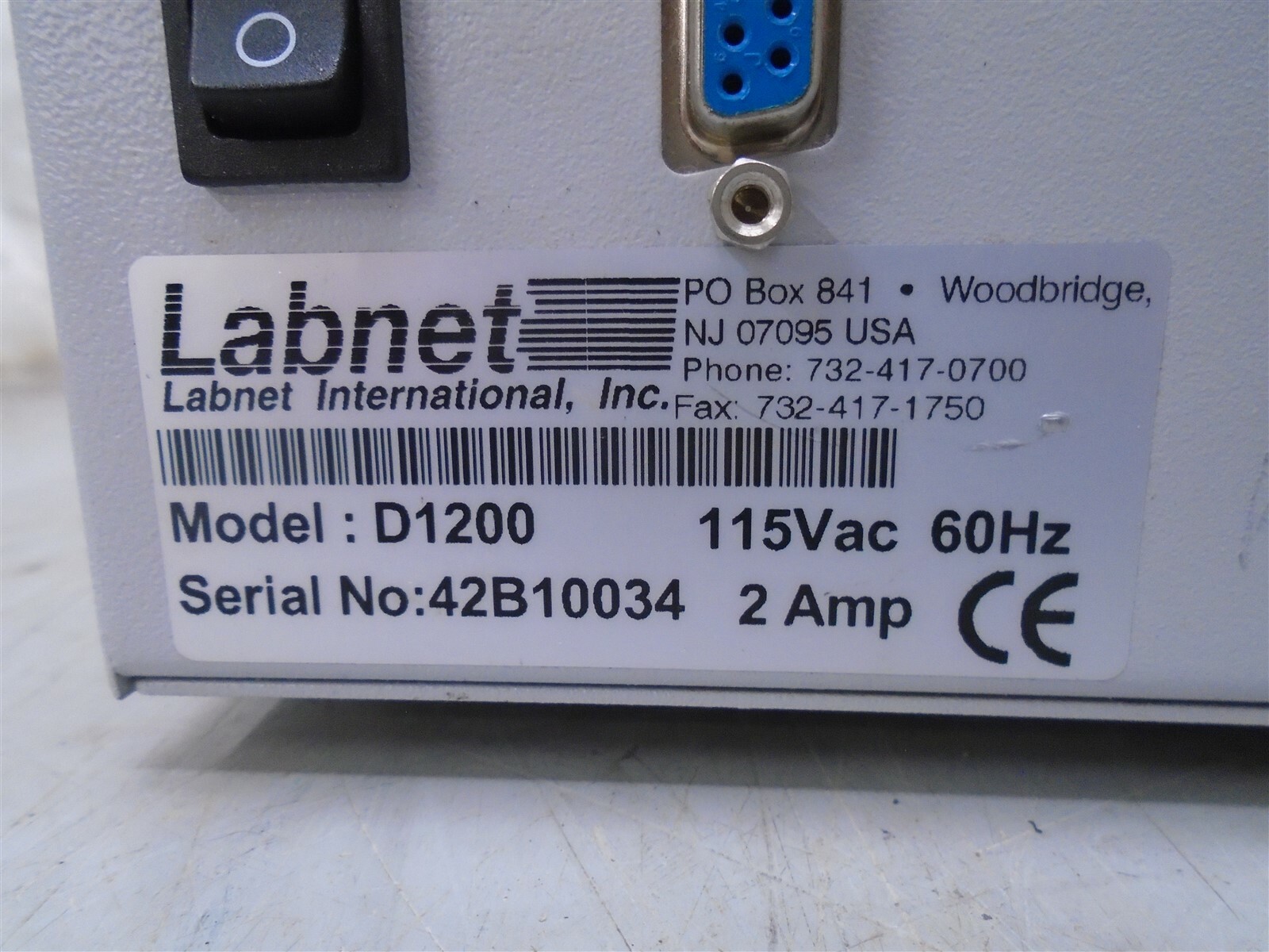 Labnet AccuBlock Digital Dry Bath D1200 115 VAC | eBay