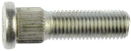 M12-1.50 Serrated Wheel Stud - 14.32mm Knurl, 44.5mm Length | eBay