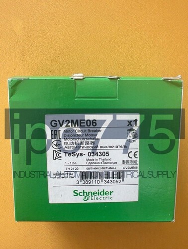 For NEW Schneider GV2ME06 Motor circuit breaker GV2-ME06 with box | eBay