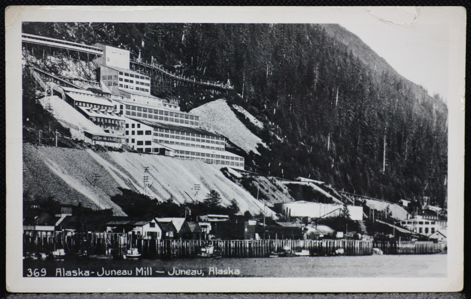 RPPC ALASKA-Juneau Mill, Juneau - Old Gold Mill - Real Photo Postcard ...