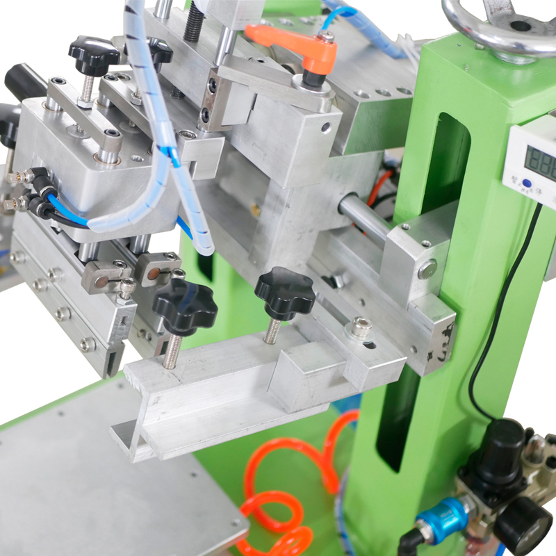 Small semi-automatic screen printing machine desktop desktop pneumatic ...