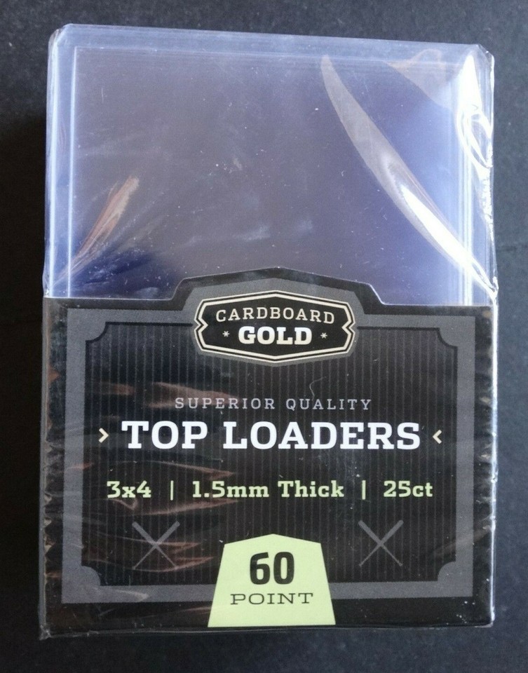 Cardboard Gold Top Loaders 20pt 60pt 140pt 190pt 240pt You Pick From ...
