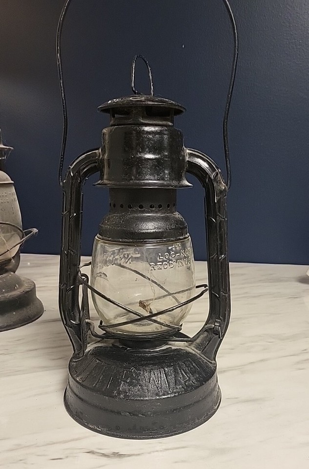 Vintage Dietz LOC-NOB LITTLE WIZARD Railroad- Barn Lantern | eBay