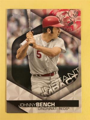 2018 Topps Series 2 Instant Impact Insert #II-30 Johnny Bench Reds | eBay