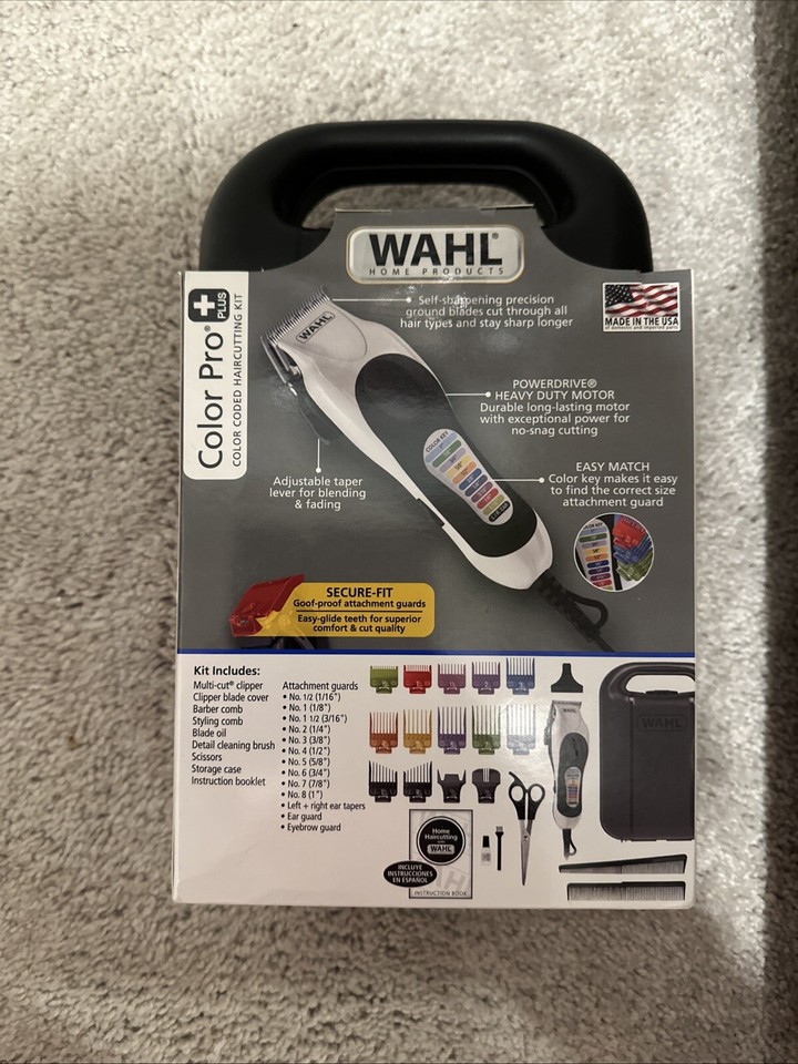 Wahl Color Pro Plus Haircut Kit, Power-Drive , Corded - 79752T | eBay
