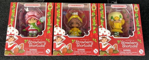 NEW Strawberry Shortcake Collectible Winter/Christmas Cheebee Figures ...