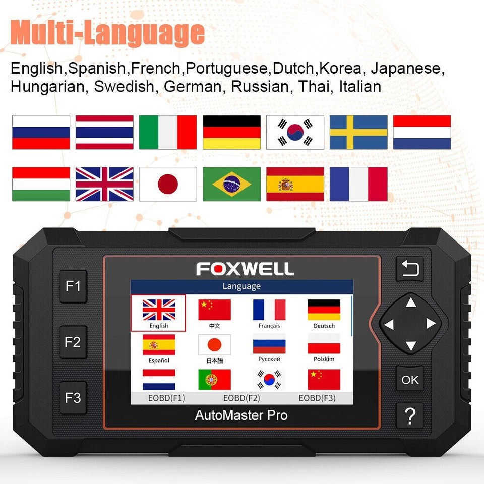 Ford F150 Full System 2024 Car Diagnostic OBD2 Tool ABS SRS EPB DPF ...