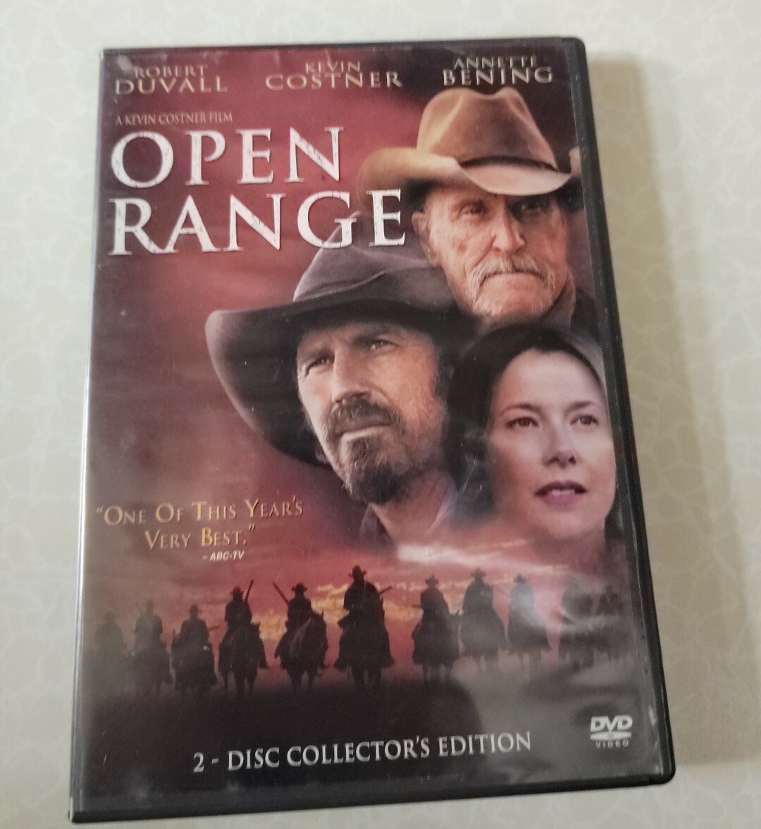 Open Range (DVD, 2004, 2-Disc Set) Robert Duvall, Kevin Costner movies ...