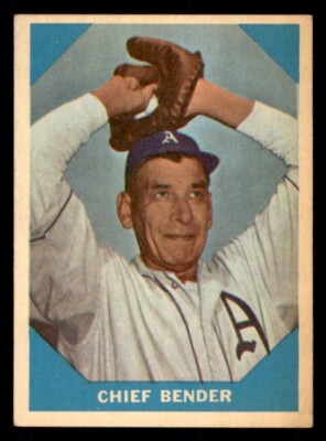 1960 Fleer Baseball Greats Baseball #7 Chief Bender EX *d3 | eBay