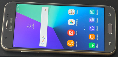 Samsung Galaxy J3, (SM-J327A) 16GB, AT&T, Smartphone, 4G-LTE, Clean ...