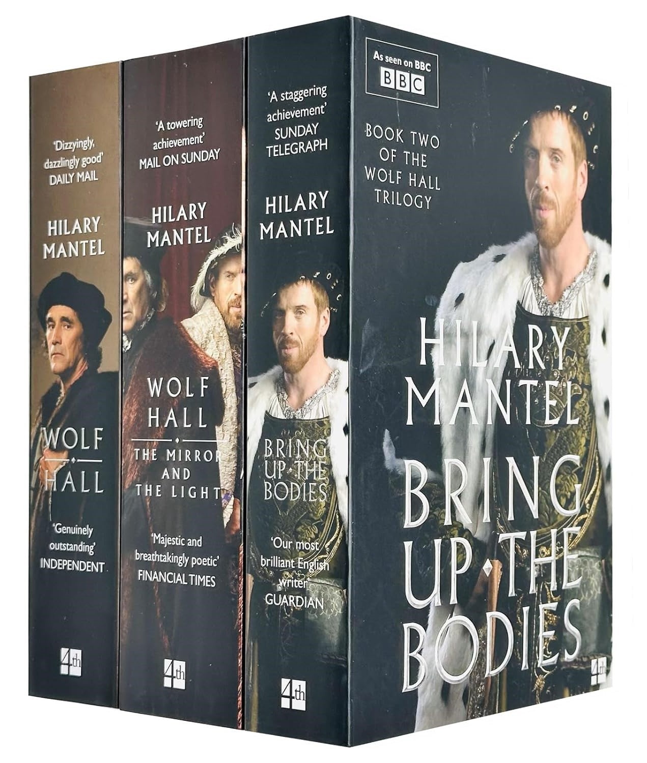 Wolf Hall Trilogy by Hilary Mantel 3 Books Collection Set - Fiction ...
