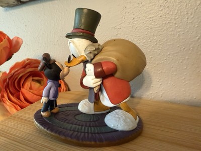 Disney Store A Christmas Carol Figurine Mickey Tiny Tim Donald Scrooge ...