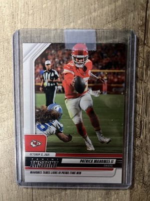 2025 Panini Instant NFL Patrick Mahomes #147 Kansas City Chiefs SSP #’d ...