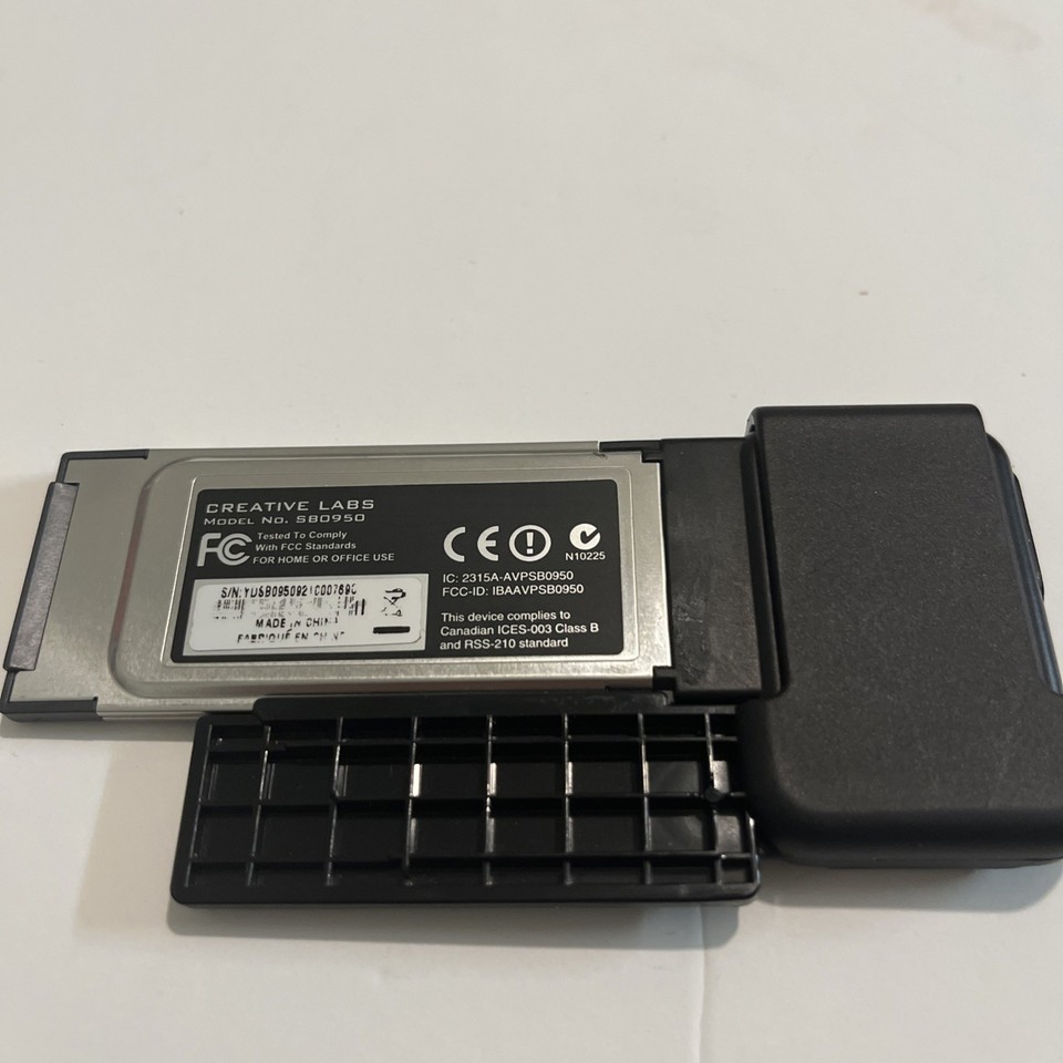 Creative Labs Sound Blaster X-Fi Notebook SBO950 | eBay