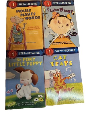 Step Into Reading Level 1 Books | eBay