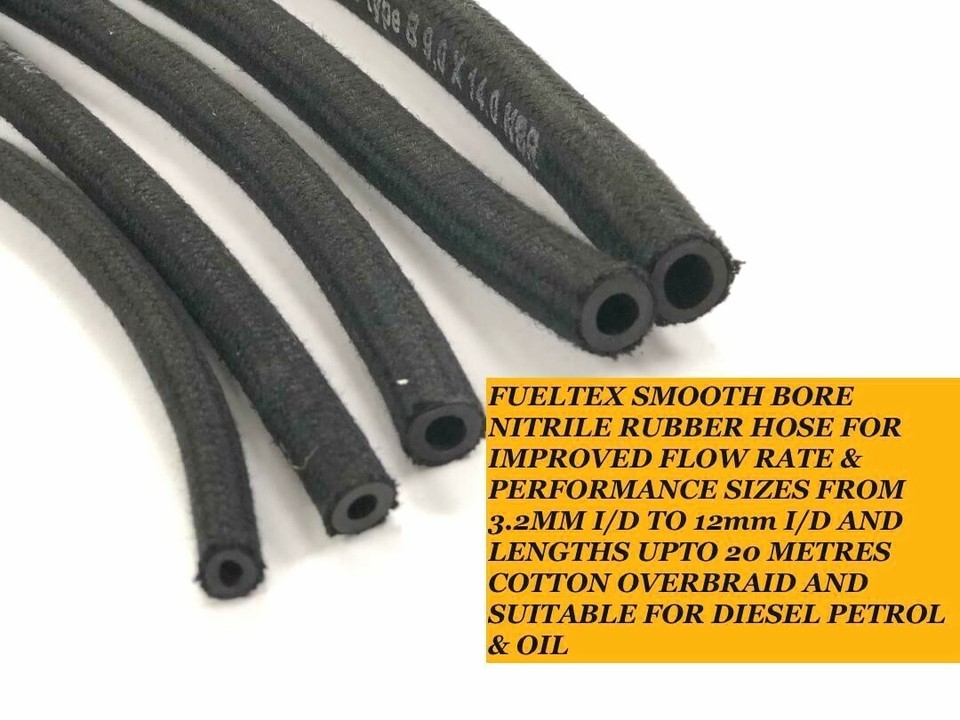 Braided Fuel Hose, Fuel Line, FuelPipe, Vacuum Hose, E5 & E10 Petrol ...
