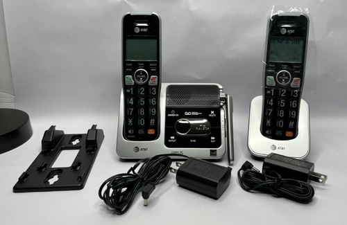 AT&T BL102-2 2-Handset Cordless Phones w/ Answering Machine NEW Open ...