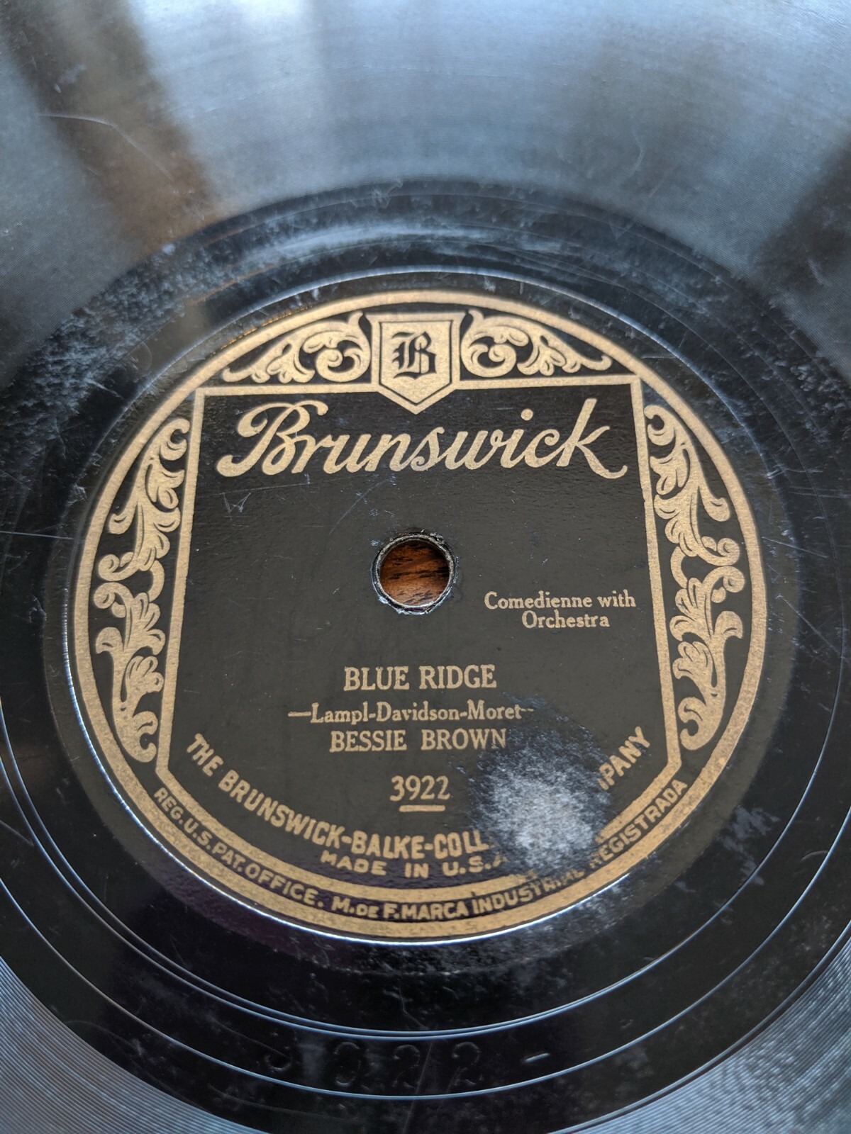 78 Blues BRUNSWICK 3922 Bessie Brown Smile / Blue Ridge | eBay