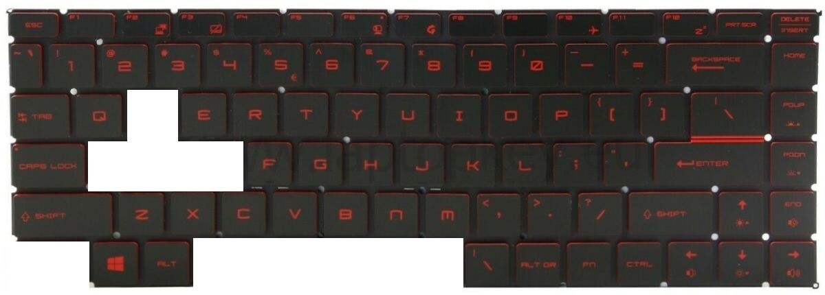 IN110 Key for keyboard MSI GF63 8RD GF65 GS65 Stealth Thin 8RE Stealth ...