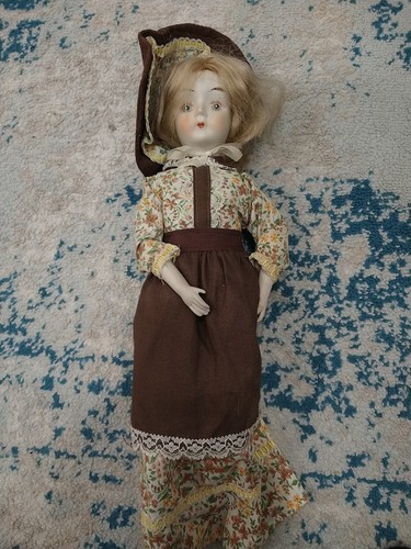 Vintage Porcelain Western Doll 14 Inch | eBay