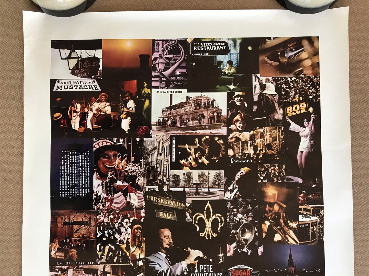 Collage Artistique Des Années 1960