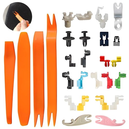 274pcs Car Door Lock Rod Clips & Fastener Kit for GM Ford Chrysler ...