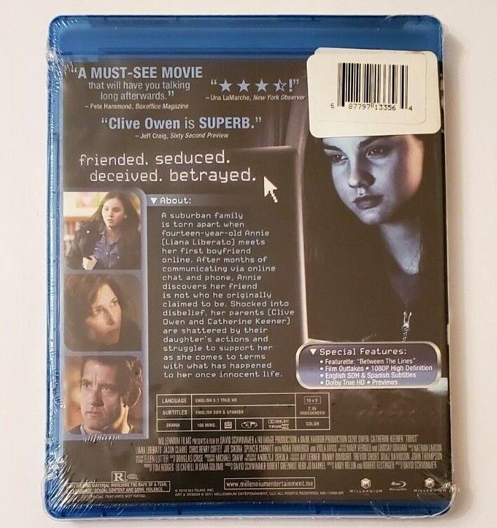 Trust (Blu-ray Disc, 2011) Clive Owens Katherine Keener Jason Clark ...