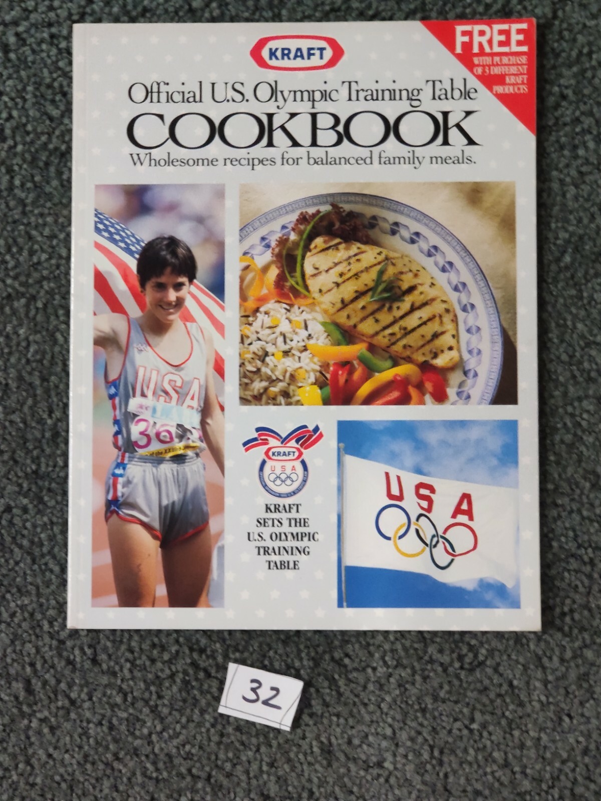 OFFICIAL U.S. OLYMPIC TRAINING TABLE COOKBOOK BY KRAFT FOODS-1992 | eBay