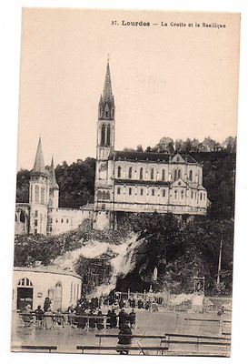 Frankreich - Schwere - Die Grotte Und Die Basilika (C3953) | eBay.de