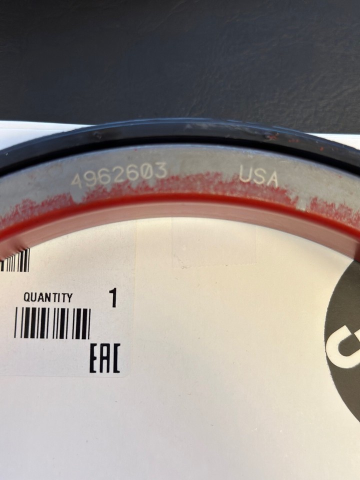 Cummins QSX ISX Rear Crankshaft Oil Seal 4962603 | eBay