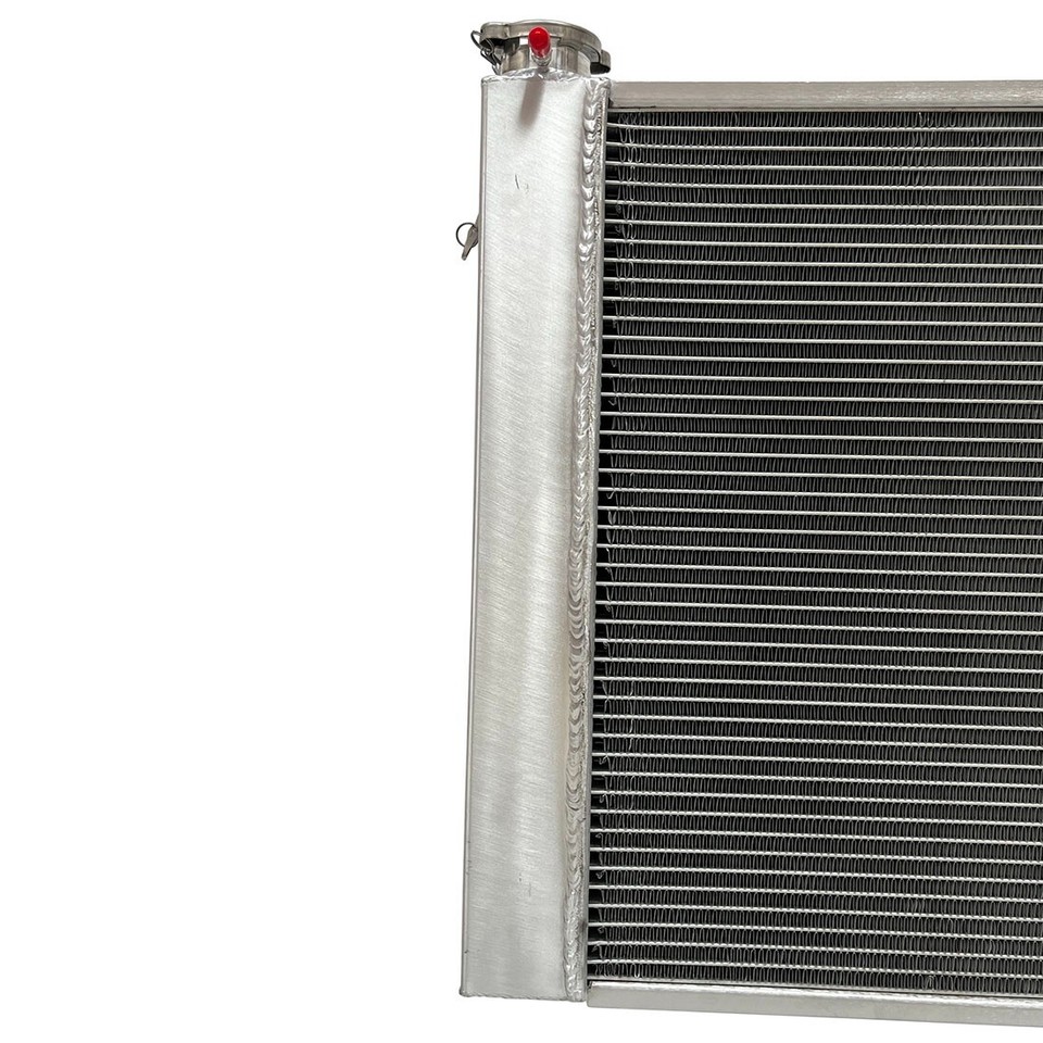 28" x 19" Double Pass Radiator Fit Chevy SBC 350 Racing Universal ...
