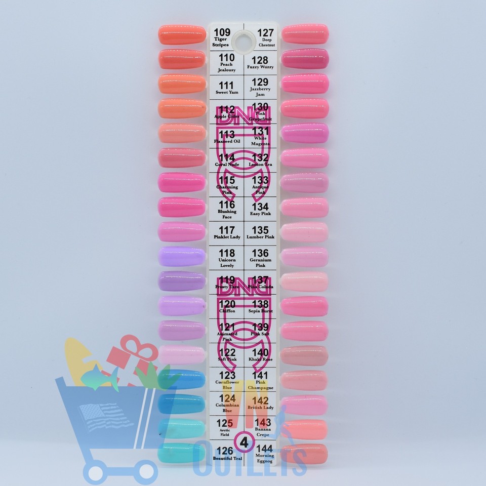 DND DC Gel polish and matching lacquer - Pink Blossom #287 | eBay