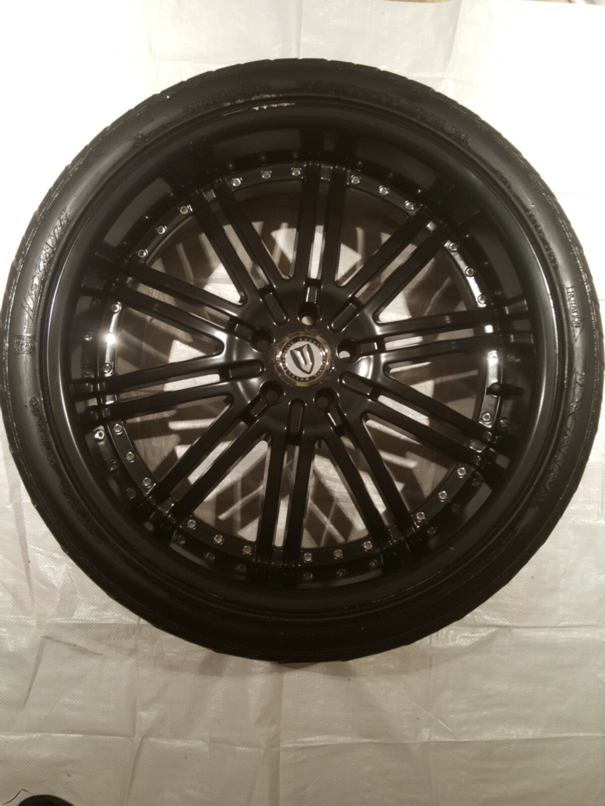 22 inch VERSANTE RIMS with 265/35R22 LEXANI TIRES | eBay