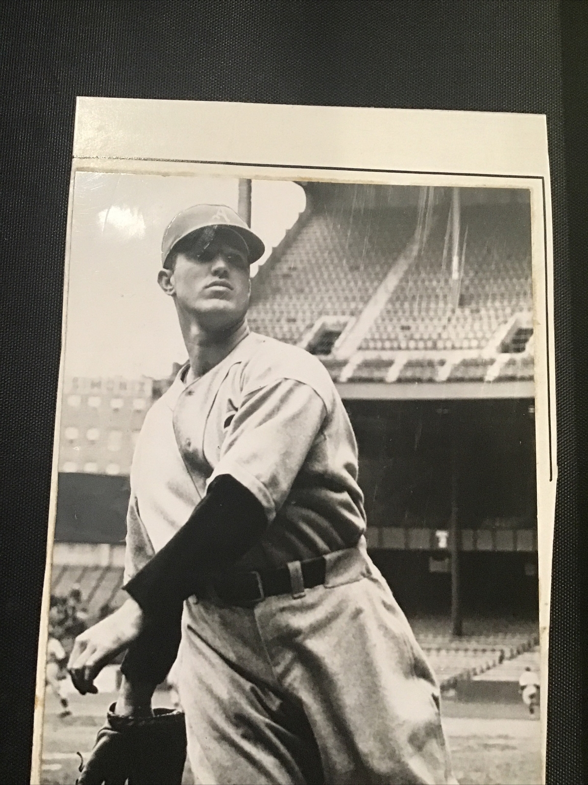 Chubby Dean Philadelphia Athletics Sporting News Seal Mounted Press ...