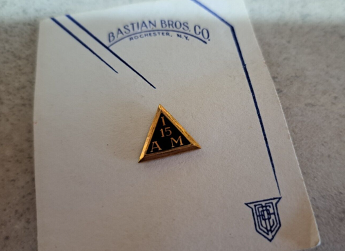 3 ~ I AM Machinist Union Made Pin 15, 25, 35 Years Bastin | eBay