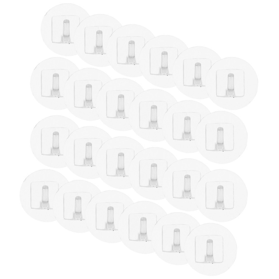 20 Pcs Strong Sticky Hook Multipurpose Adhesive Hooks Hanging Wall for ...