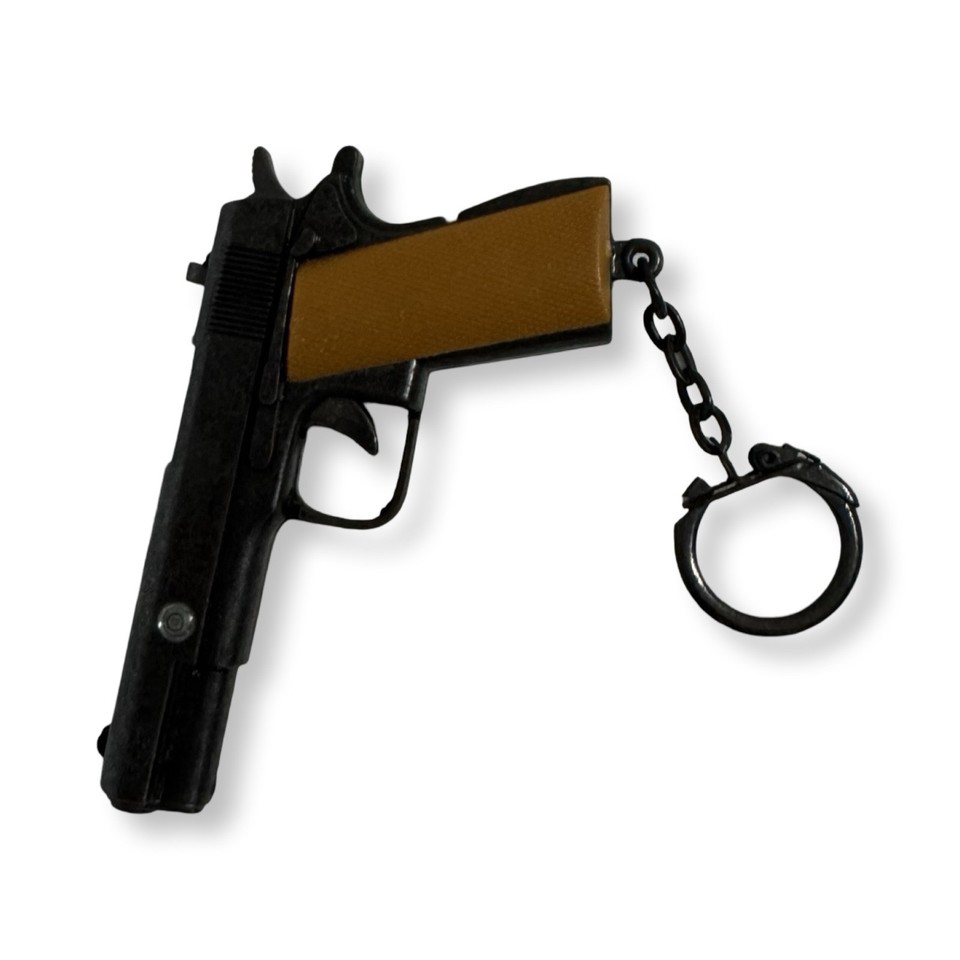 Vintage Victory Colt 45 Pistol Mini Cap Gun Keychain w/ Trigger Guard ...