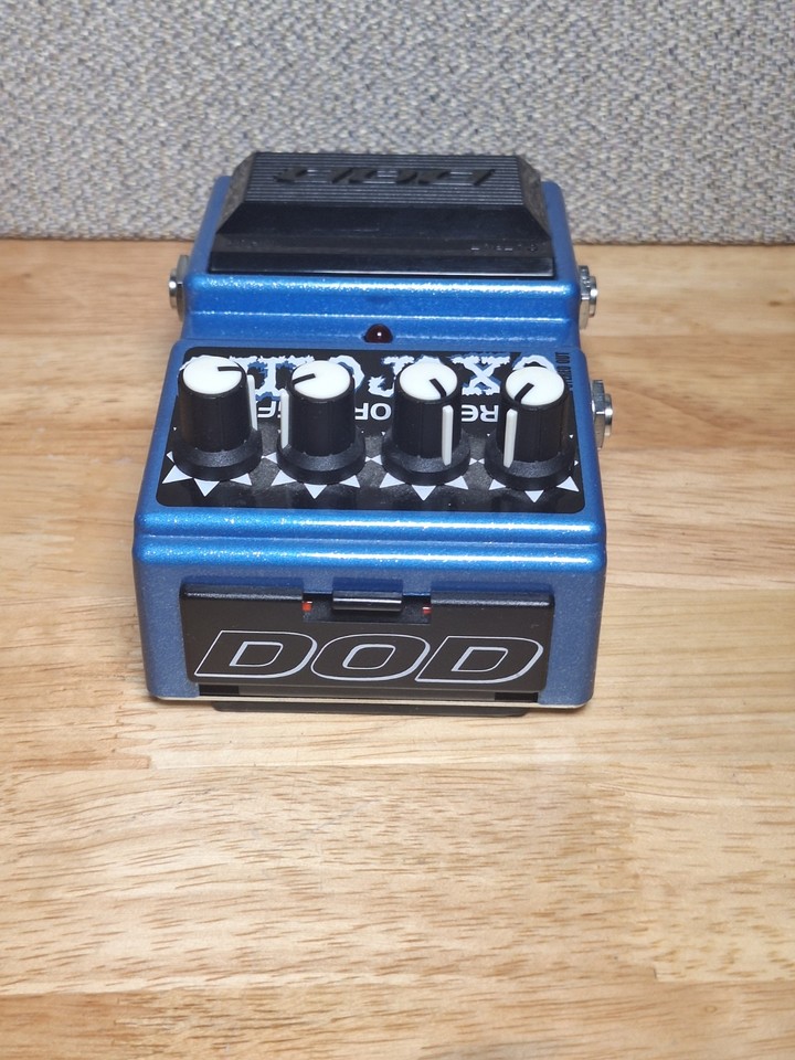 DOD GFX64 Stereo Analog Chorus Extreme Rare Guitar Effect Pedal Blue | eBay