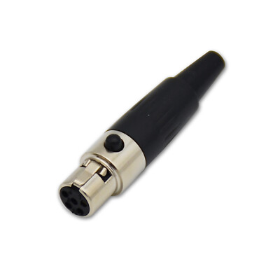 5 pin Female plug Mini TA5F XLR Audio Microphone connector MIC Adapter ...