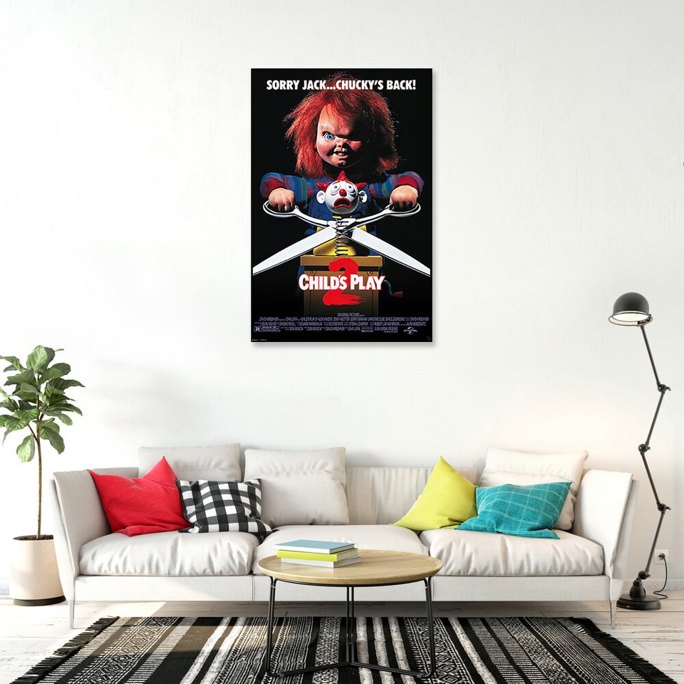 Child's Play 2 - Movie Poster (Sorry Jack, Chucky's Back) (Regular) (24 ...