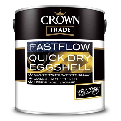 Crown Trade Fastflow Quick Dry Eggshell | eBay