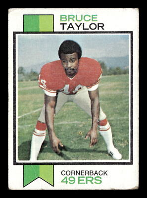 Bruce Taylor 1973 Topps #346 San Francisco 49ers GD | eBay