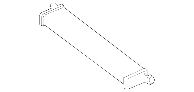 Mercedes Benz Genuine AMG GT Class 2016-2023 Left Auxiliary Radiator ...