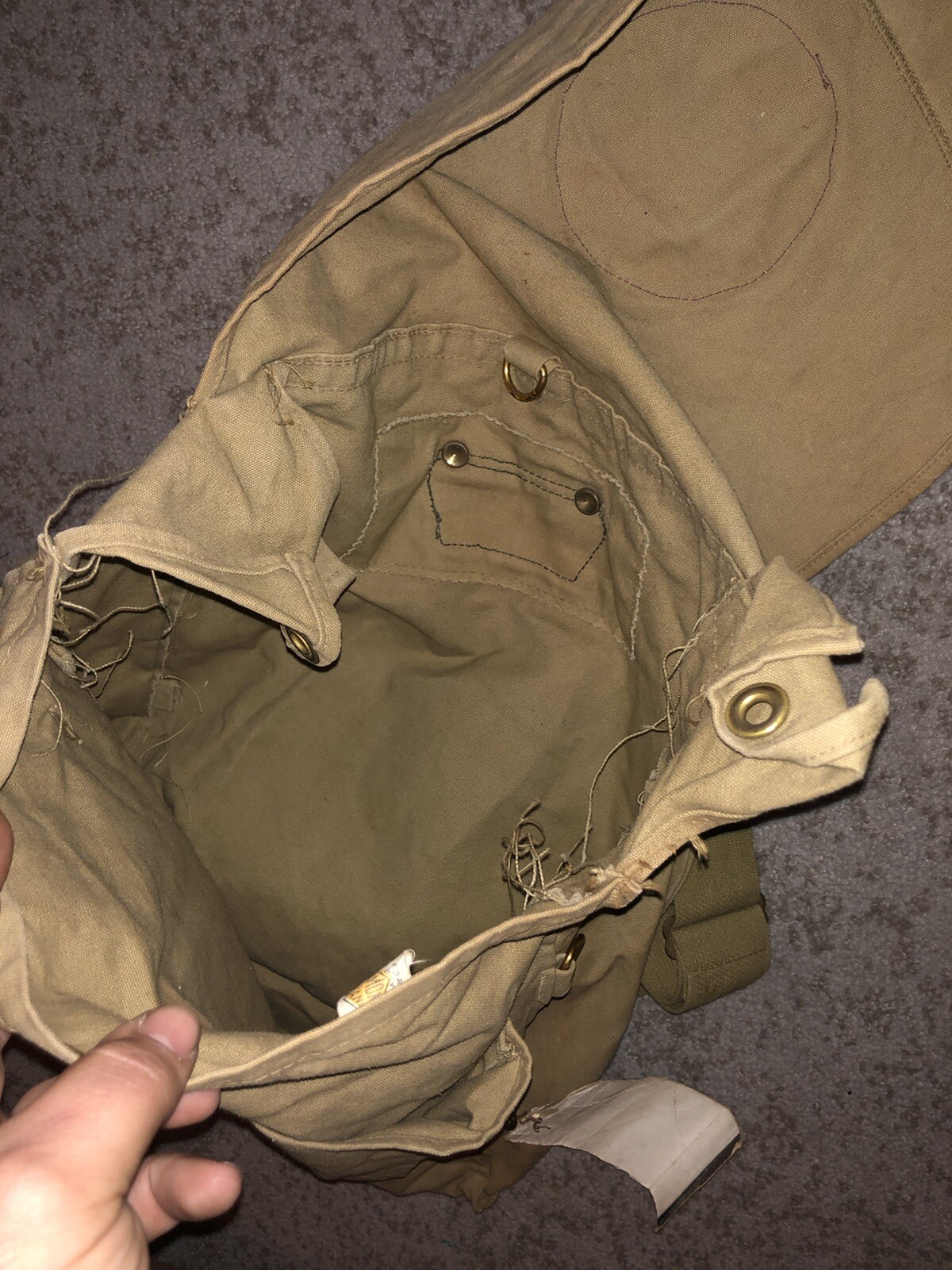 Vtg 1957 Boy Scouts BSA Jamboree Valley Forge Canvas Backpack 573 ...