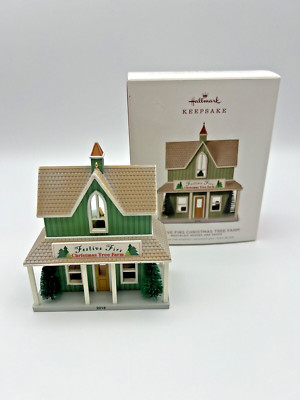 Hallmark Festive Firs Christmas Tree Farm - Nostalgic Houses & Shops ...