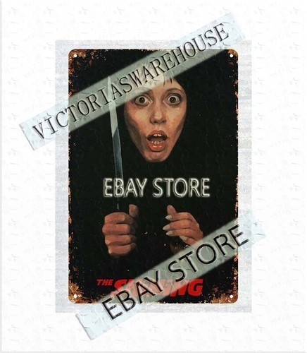 1980 The Shining horror movie poster scary film metal tin sign unique ...