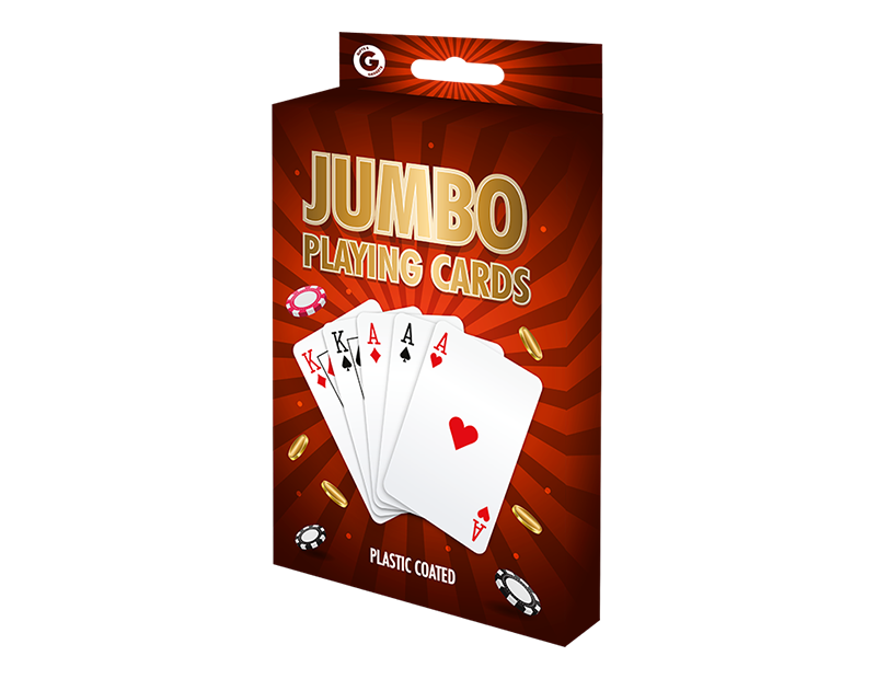 Jumbo Playing Cards Big Deck Extra Large Cards Playing Cards Pack of 52 ...