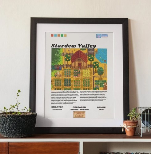 Stardew Valley Poster, Game Poster, Stardew Print | eBay