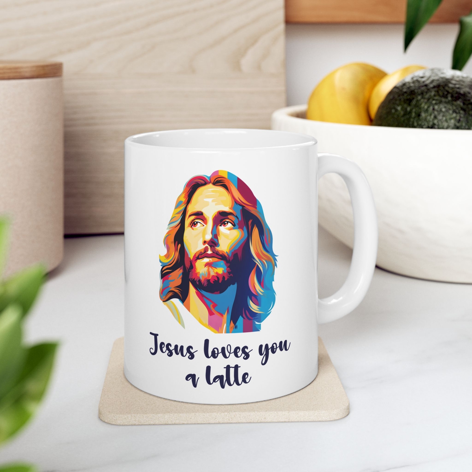 Jesus Loves You A Latte Funny Christian Humor Coffee Mug 11 oz | eBay