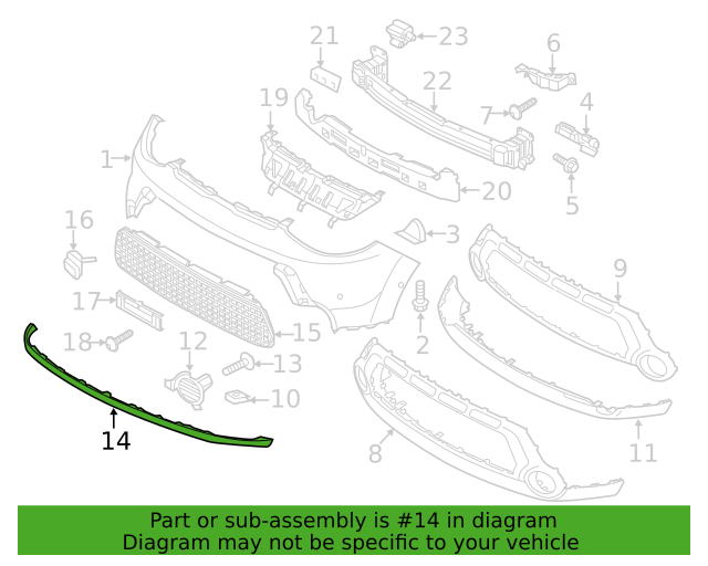 ⭐GENUINE⭐ Front Bumper Lower Lip Spoiler for 2014 2015 2016 Kia Soul ...